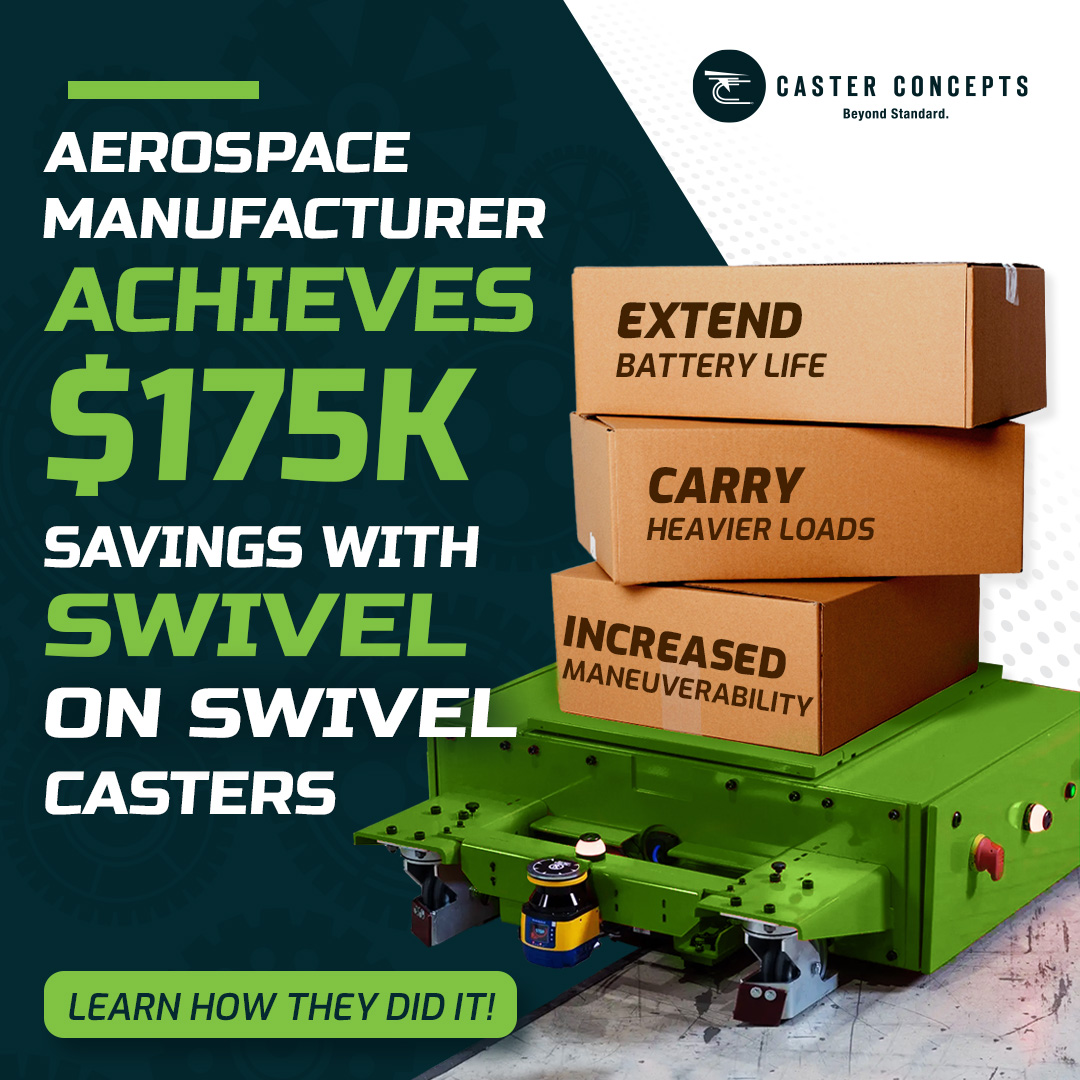 Case Study - Aerospace Industry Saves 175K - Aerol Casters