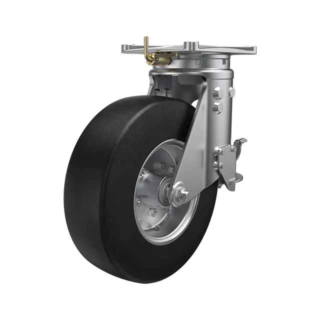 Single Wheel Pneumatic Casters | 0-1800 LBS Load, 8-16” Wheels