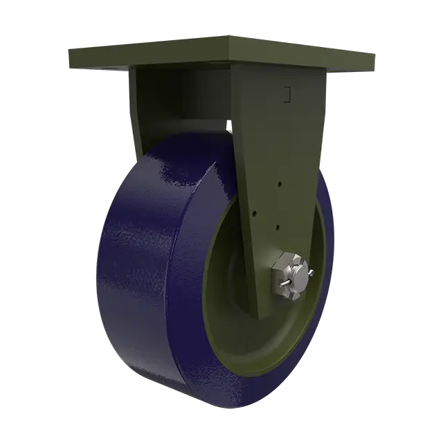 Single Wheel Steel Fabricated Casters | 5"–16" – Up to 10,000 lbs